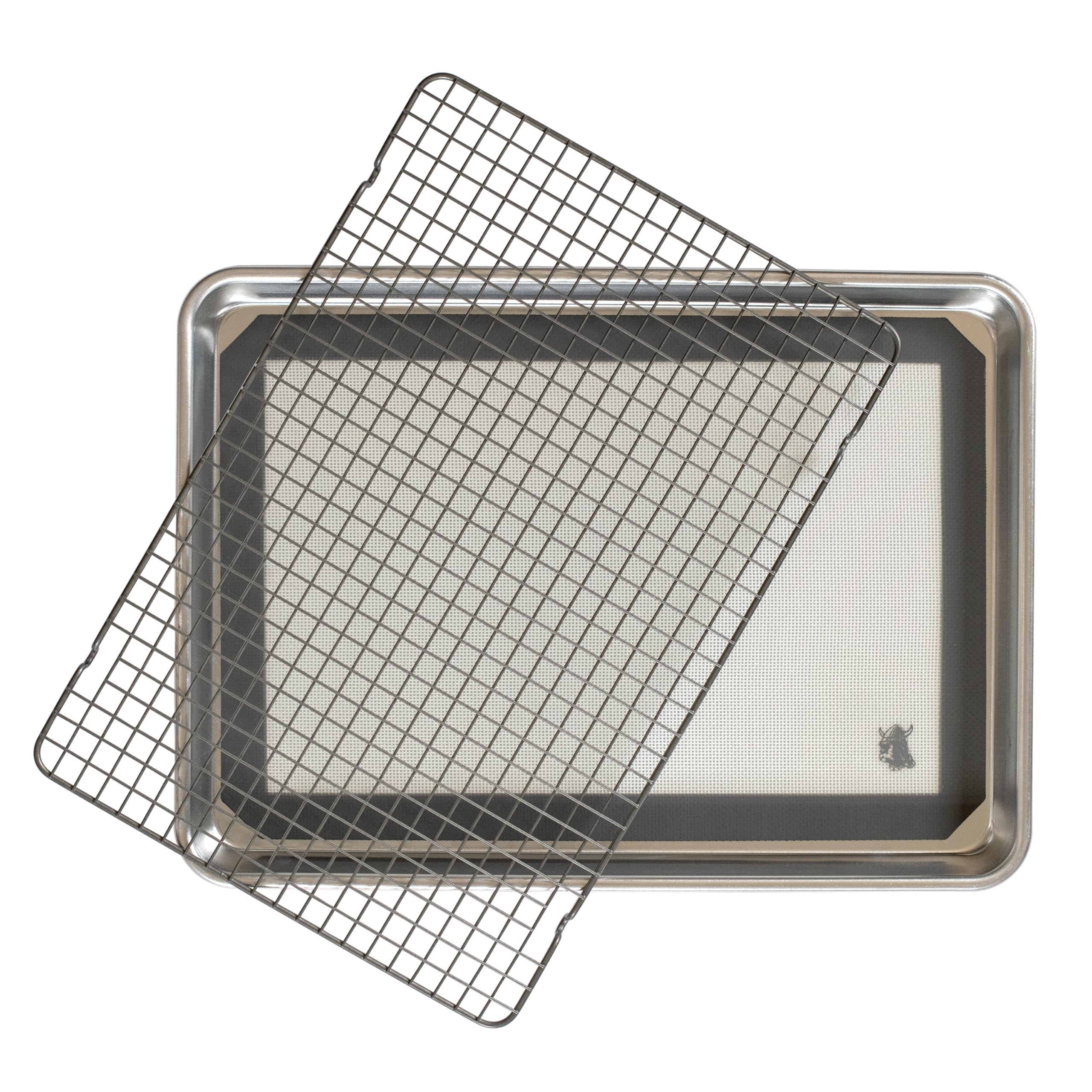 Nordic Ware 3 Piece Natural Aluminum Commercial Cookie Baking Set ...