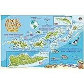 British Virgin Islands Dive Map & Coral Reef Creatures Guide Franko ...