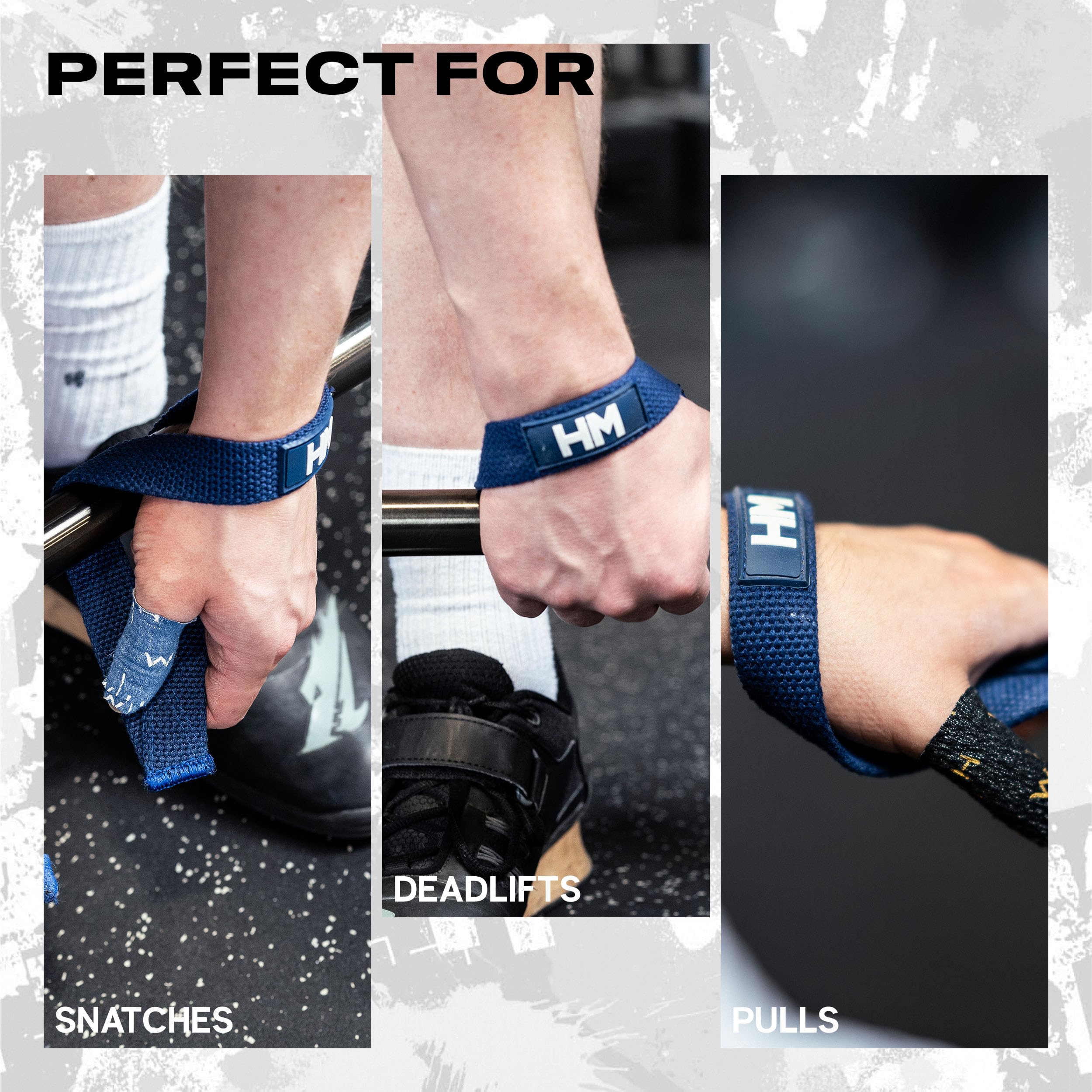 Mua Weightlifting House lifting Wrist Straps - Hand Wraps for Olympic ...
