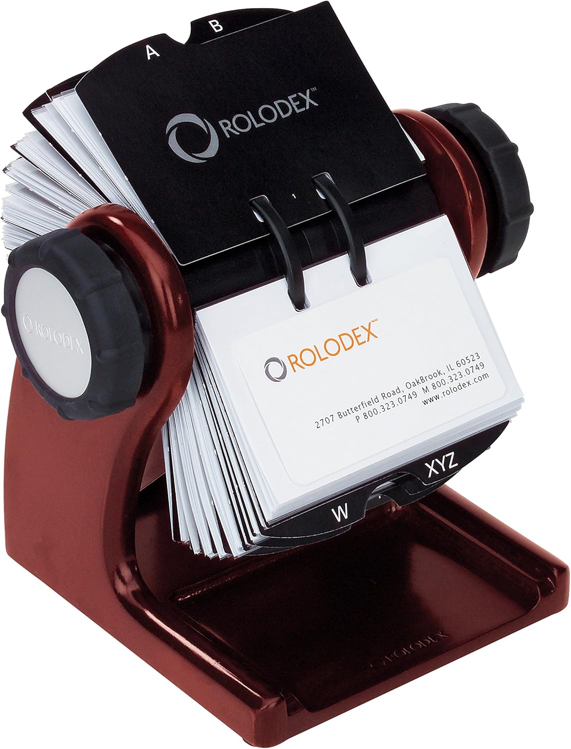 Rolodex - Fichier rotatif pour cartes de visite 200 Card (Standard ...
