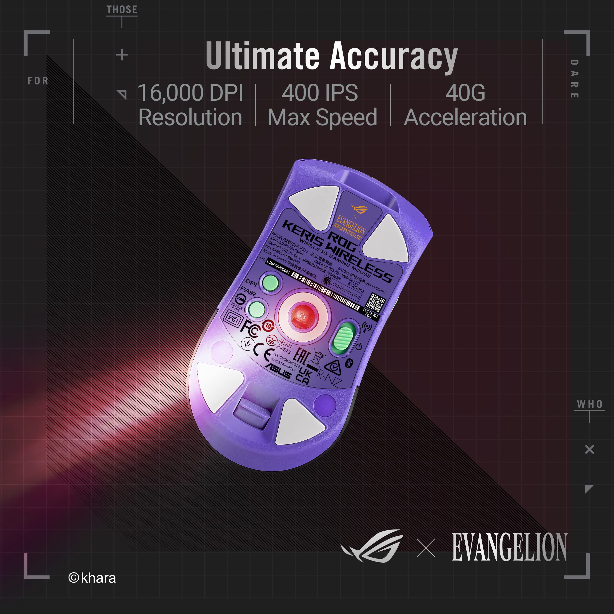 Mua ASUS ROG Keris Wireless EVA Edition Gaming Mouse, Wireless Mouse ...