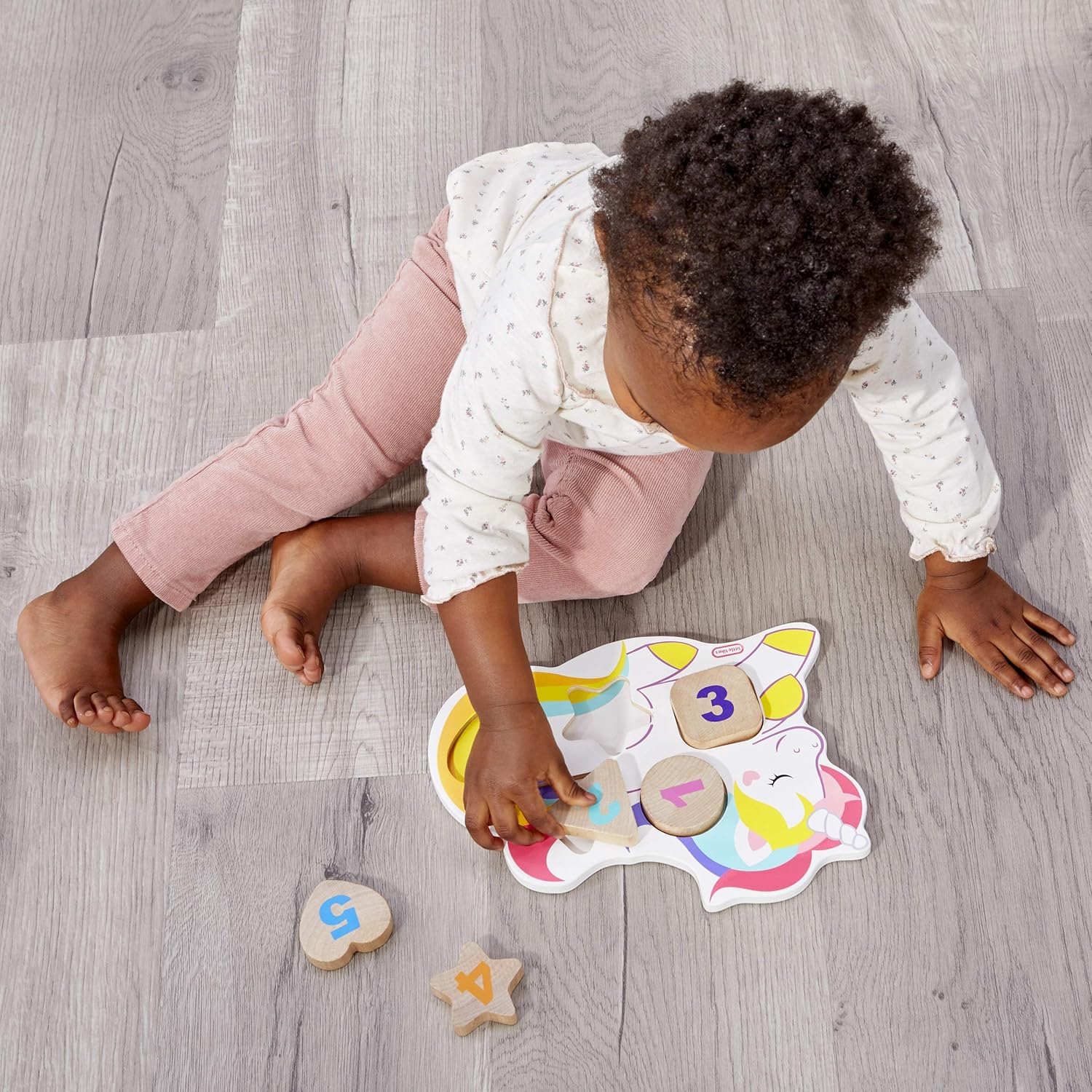 Little Tikes 652240E5C Wooden Critters Puzzle-with 5 Reversible ...