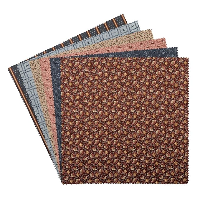 Amazon.com: Connecting Threads Print Collection Precut Quilting Fabric ...