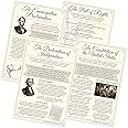 Amazon.com: Quarterhouse Important Documents From US History Poster Set ...