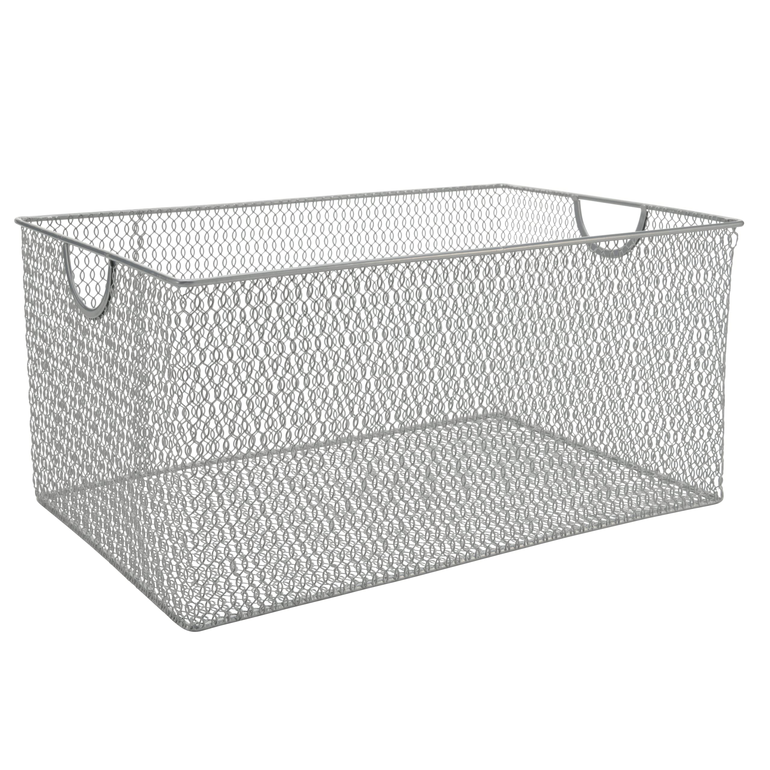YBM HOME Kitchen Pantry Organizer Wire Basket for Shelves, Cabinets ...