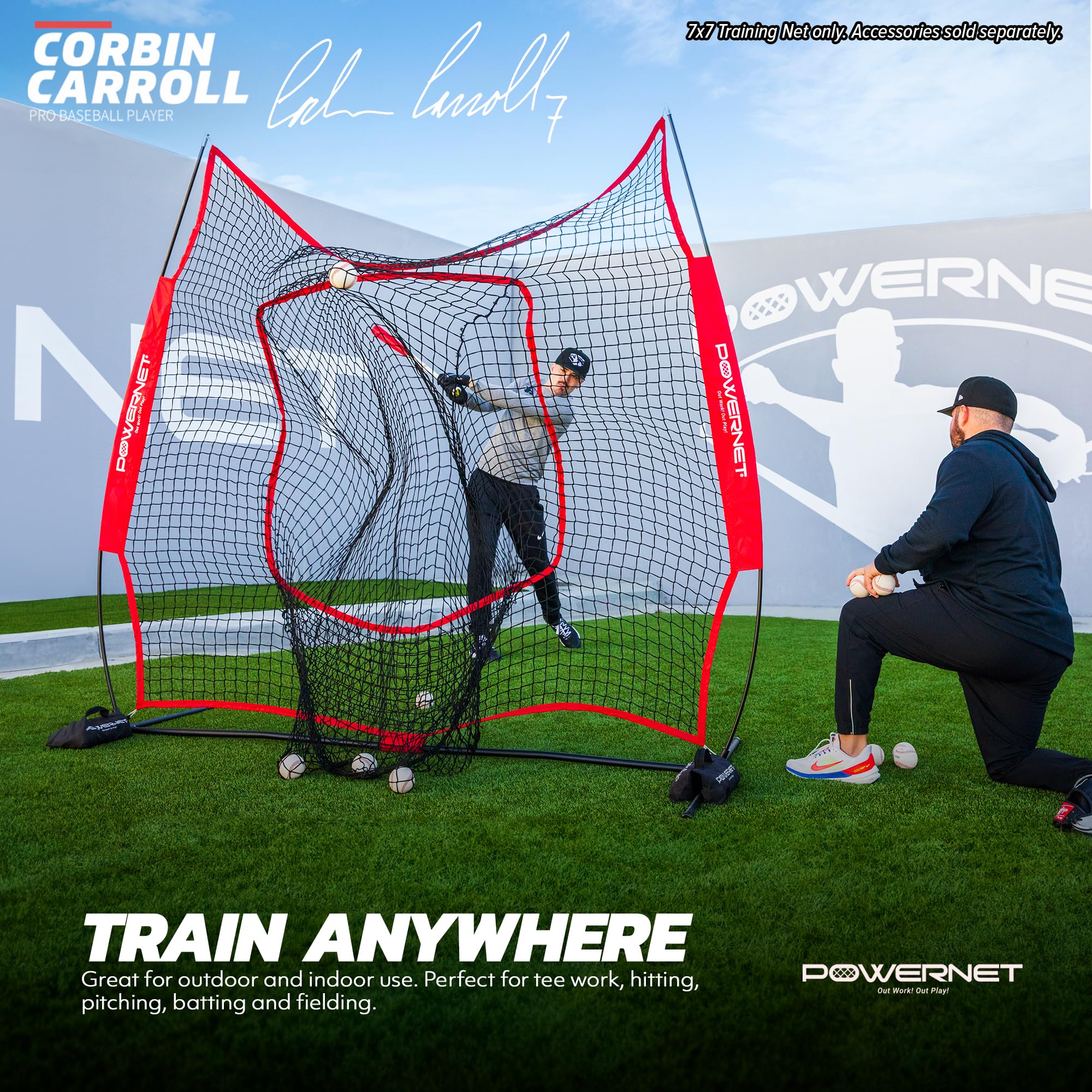 Mua PowerNet Corbin Carroll Baseball Softball Practice Net for Hitting ...