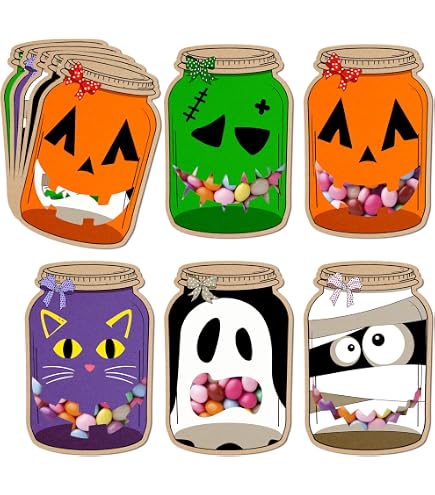 Pumpkin Jar Halloween Reward Chart Printable Kids Sticker Chart ...