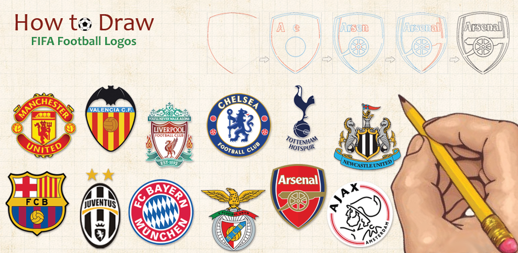 How To Draw FIFA Football Logos Amazon br Apps E Jogos How To Draw FIFA Football Logos Amazon br Apps E Jogos