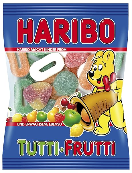 Haribo Tutti-Frutti, 24er Pack (24x 200 g): Amazon.de: Lebensmittel ...