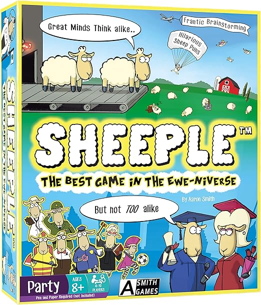 Amazon.com: SHEEPLE: Fun Family Party Game for 3-12 Players, Ages 8 ...
