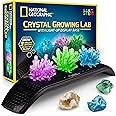 Amazon.com: NATIONAL GEOGRAPHIC Crystal Growing Kit - 3 Vibrant Colored ...