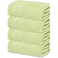 Amazon.com: Tens Towels 4 Piece Bath Towels Set, 100% Cotton, 27 inches ...