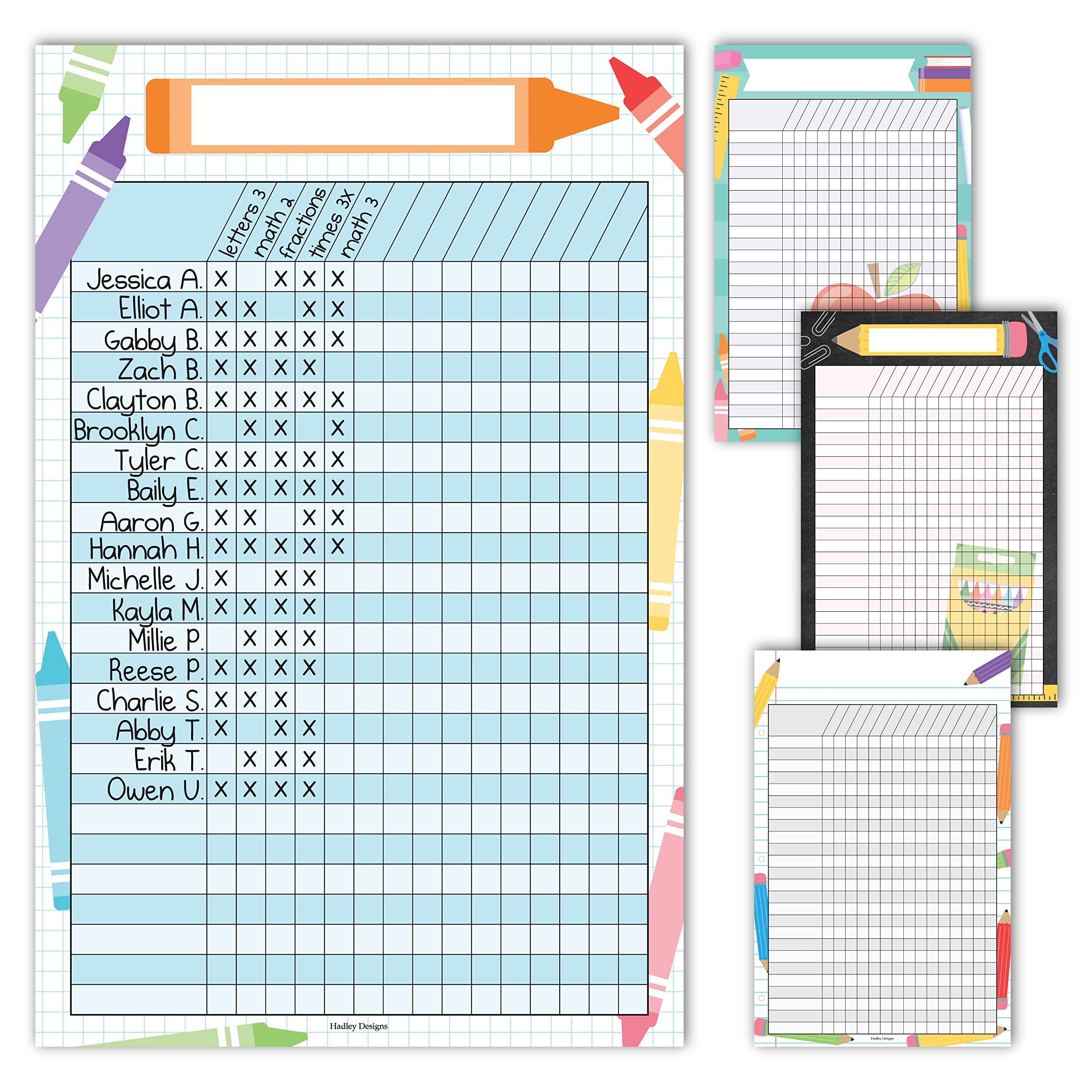 Mua 4 Doodle Data Charts Classroom Incentive Chart for Classroom ...