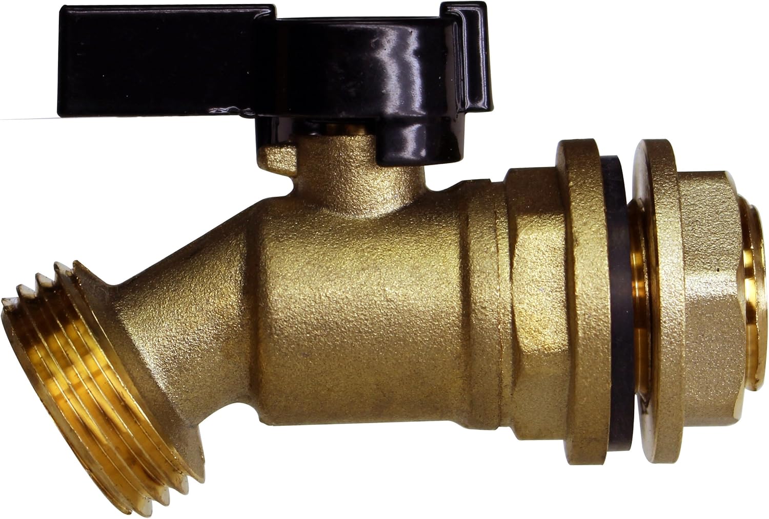 RAINPAL RBS005 Brass Water Container Spigot w/Build-in Bulkhead Fitting ...