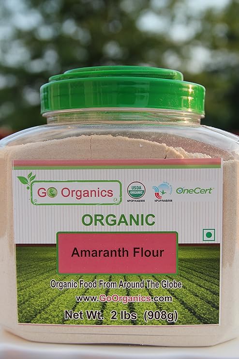 Amazon.com : Organic Amaranth Flour (Lot: AF-AMRNT.F/7) : Grocery ...