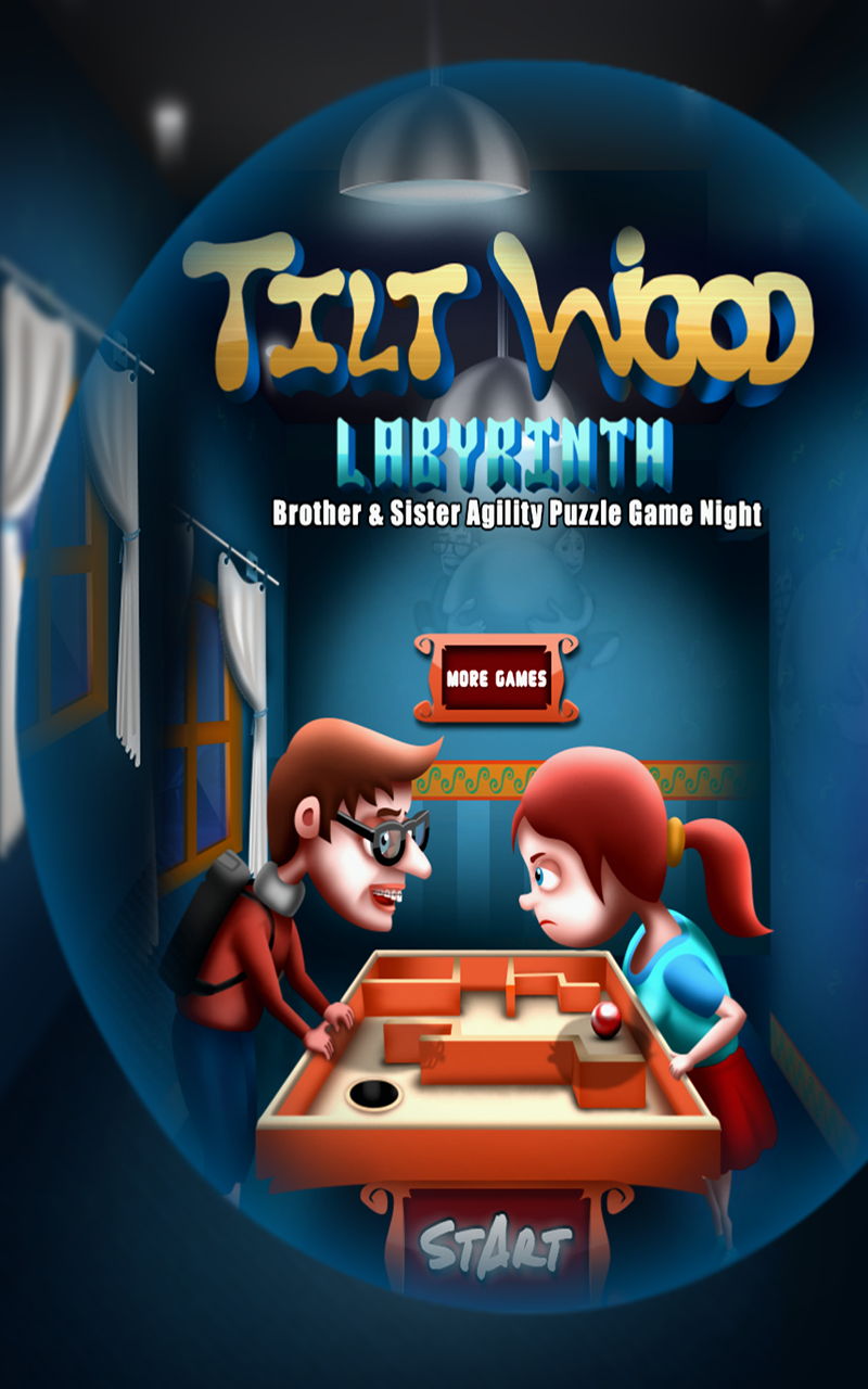 Tilt Wood Labyrinth : un jeu de casse-tête nocturne entre frère et sœur - Gratuit:Amazon.fr ...