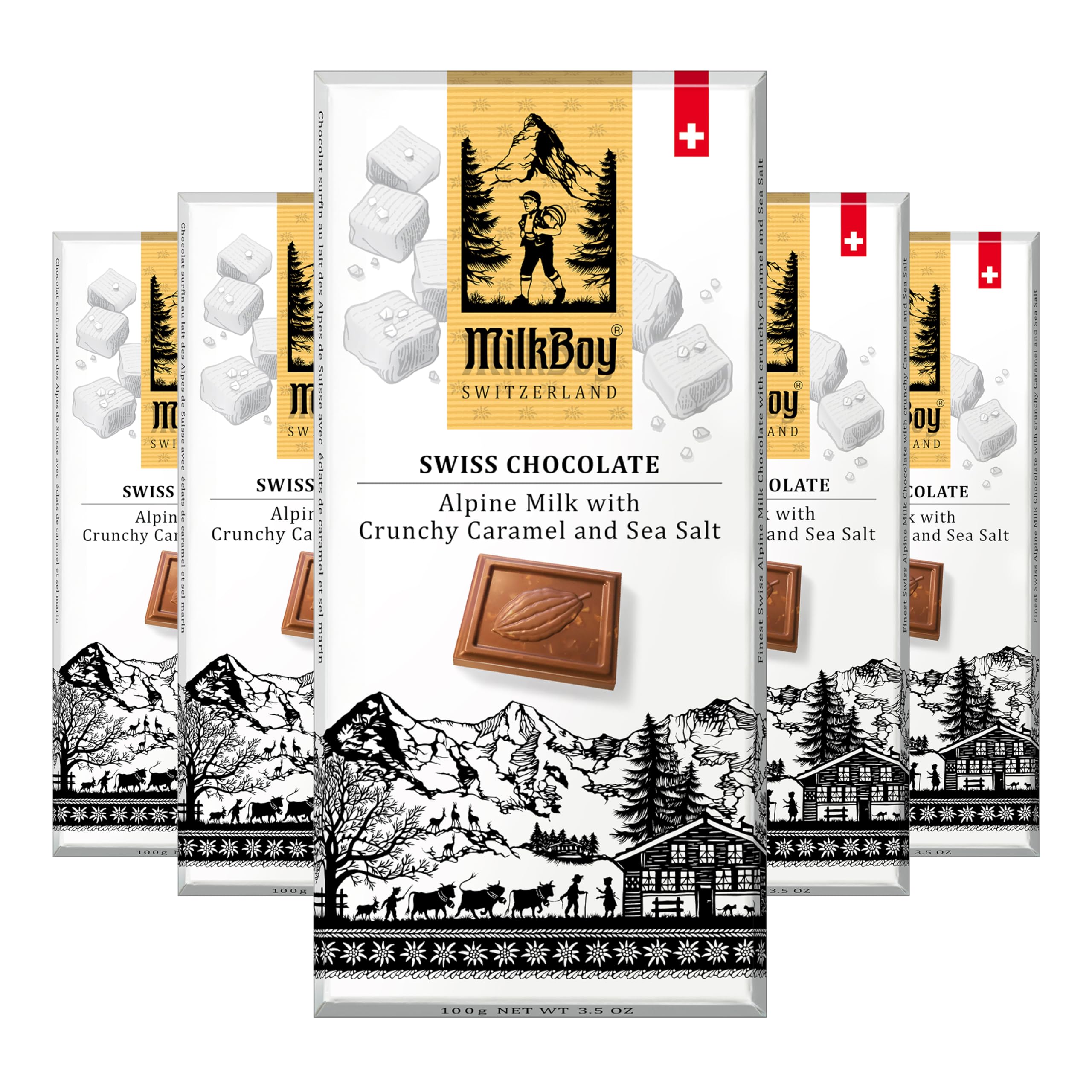 Mua Milkboy Swiss Milk Chocolates - Alpine Milk Chocolate Bars with ...