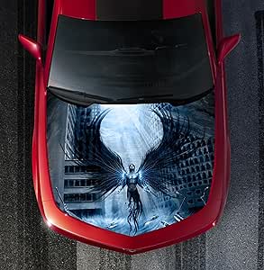 Amazon.com: H30 Angel - Hood WRAP - Wraps Decal Sticker Tint Vinyl ...