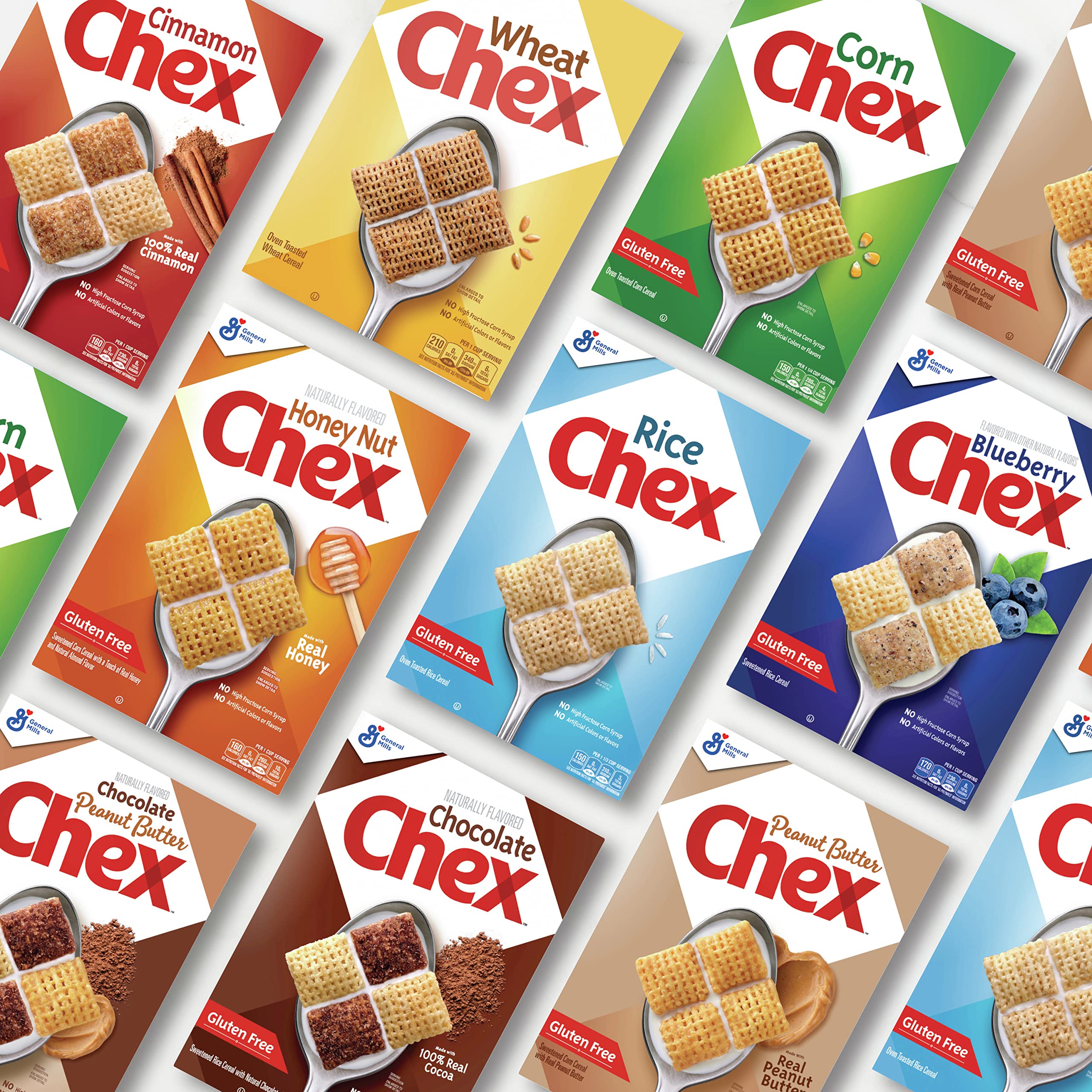 Wheat Chex Breakfast Cereal, Made With Whole Grain, Family Size, 19 Oz ...