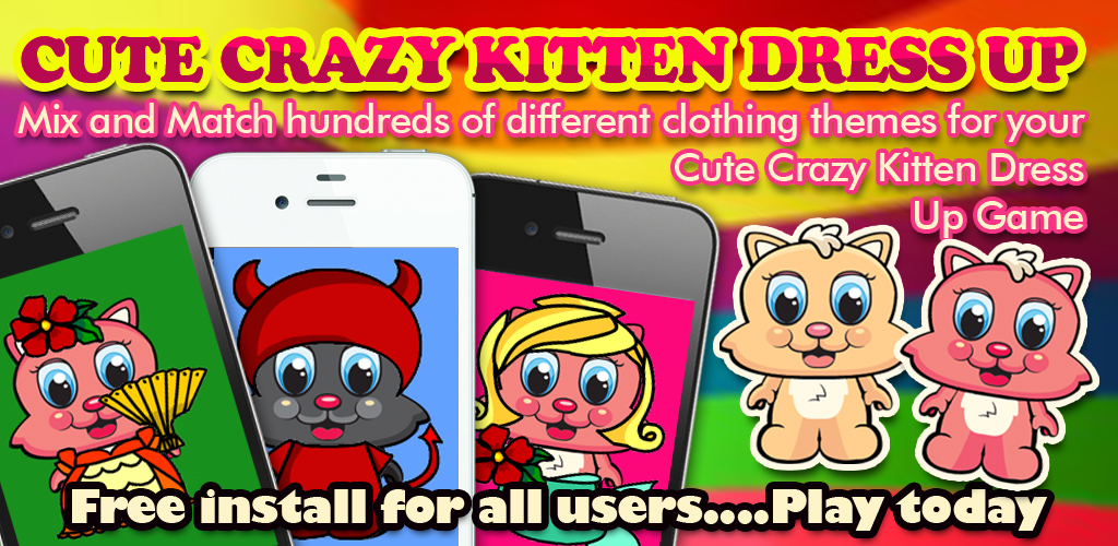 Cute Crazy Kitten Dress Up:Amazon.com:Appstore for Android