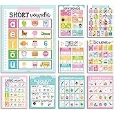 Amazon.com : Hadley Designs 9 Sound Wall Classroom Phonics Posters ...