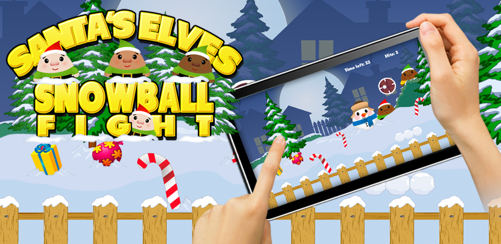 Amazon.com: Funny Santas Elf Snowball Fight Christmas Kids Game (Kindle ...