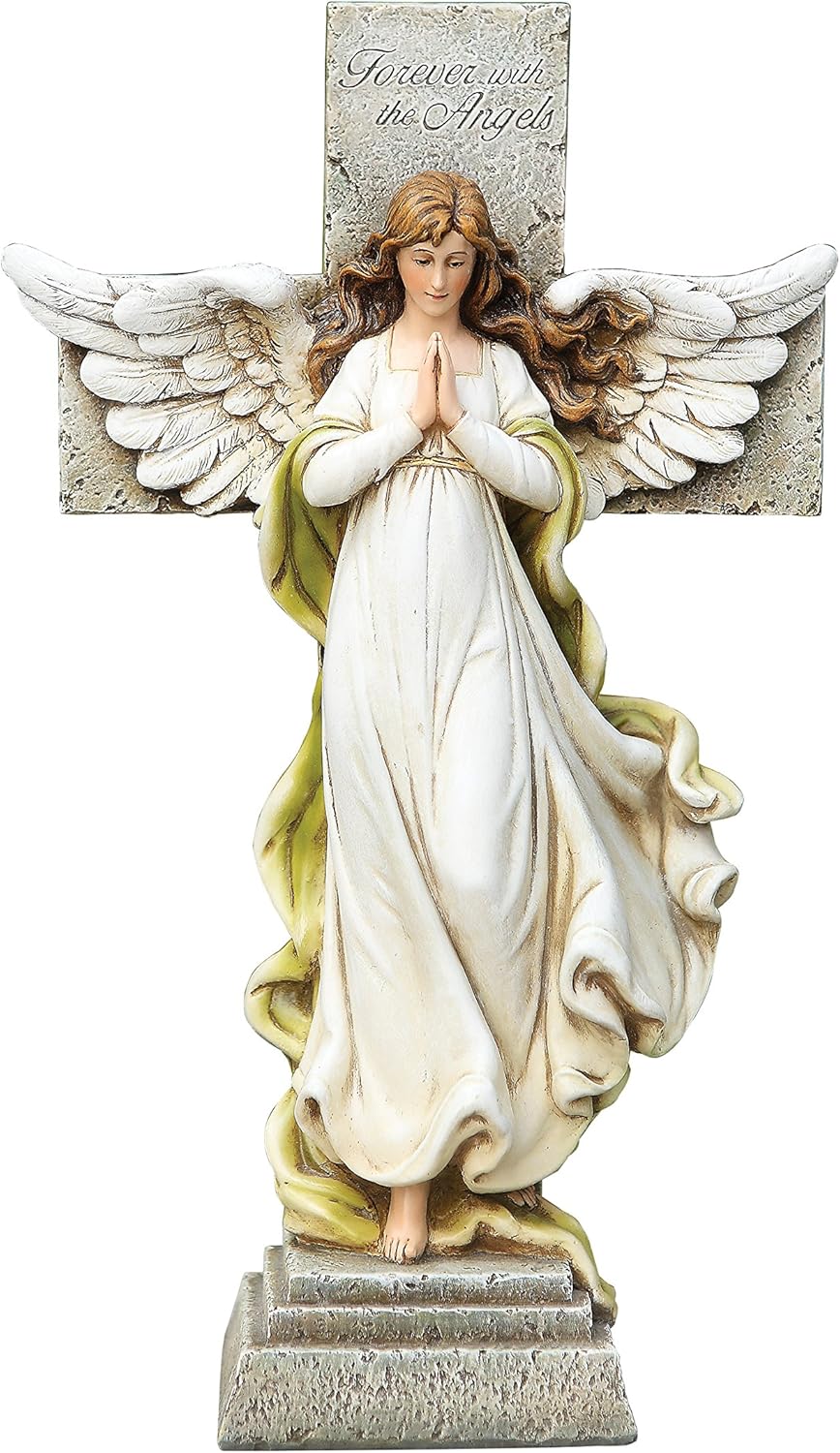 Statues & Lawn Ornaments NEW Virgin Mary Angel Garden Statue Outdoor ...