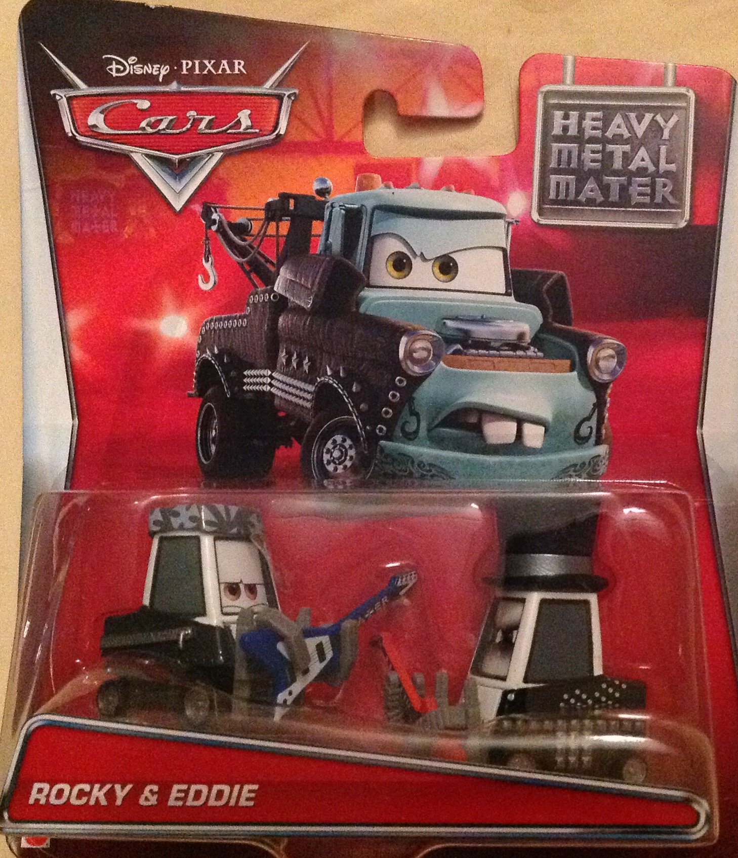 Disney Pixar Cars Toon Heavy Metal Mater Die Cast Vehicles | Desertcart ...