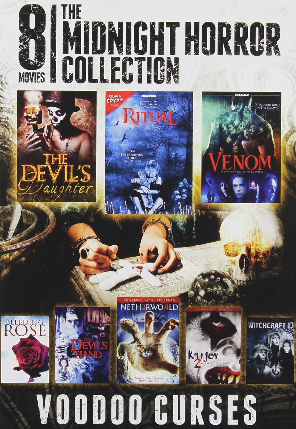 Amazon.com: The Midnight Horror Collection: Voodoo Curses: Jonathan ...