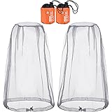 Amazon.com: 2 Pack Head Net Face Mesh Head Cover for Outdoor Lovers ...