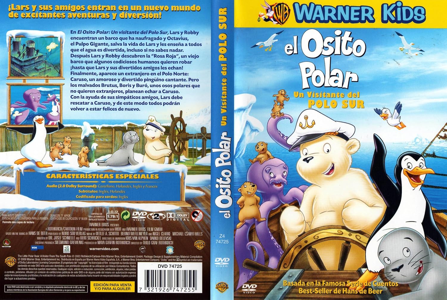 El Osito Polar: Un Visitante del Polo Sur. [DVD]: Amazon.es: Varios ...