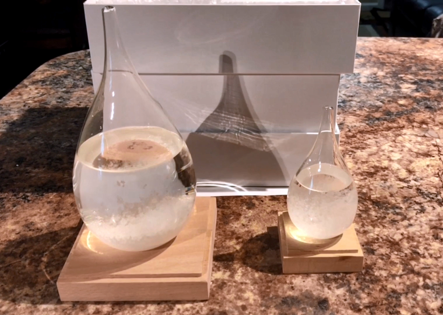 Watch Storm Glass Weather Predictor Unboxing on Amazon Live
