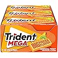 Amazon.com : Trident Mega Tropical Twist Sugar Free Gum, 9 Packs of 10 ...