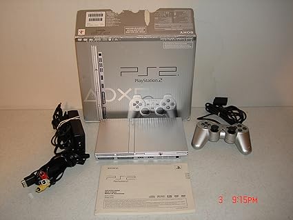 Amazon.com: PlayStation 2 Console Slim Silver: Video Games