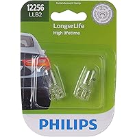 Amazon.com: Philips 12256 LongerLife Miniature Bulb, 2 Pack : Automotive