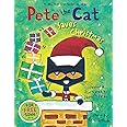 Amazon.com: Pete the Cat Saves Christmas: Includes Sticker Sheet! A ...