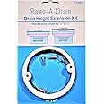 Drain Height Extension Kit, 3-3/8" Center-to-Center Screw Holes, 4 ...