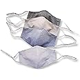Amazon.com: Cotton Face Masks with Adjustable Ear Loops and Filter ...