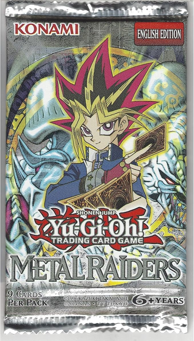 Yu-Gi-Oh Cards - Metal Raiders - Booster Pack [Toy], Booster Packs ...