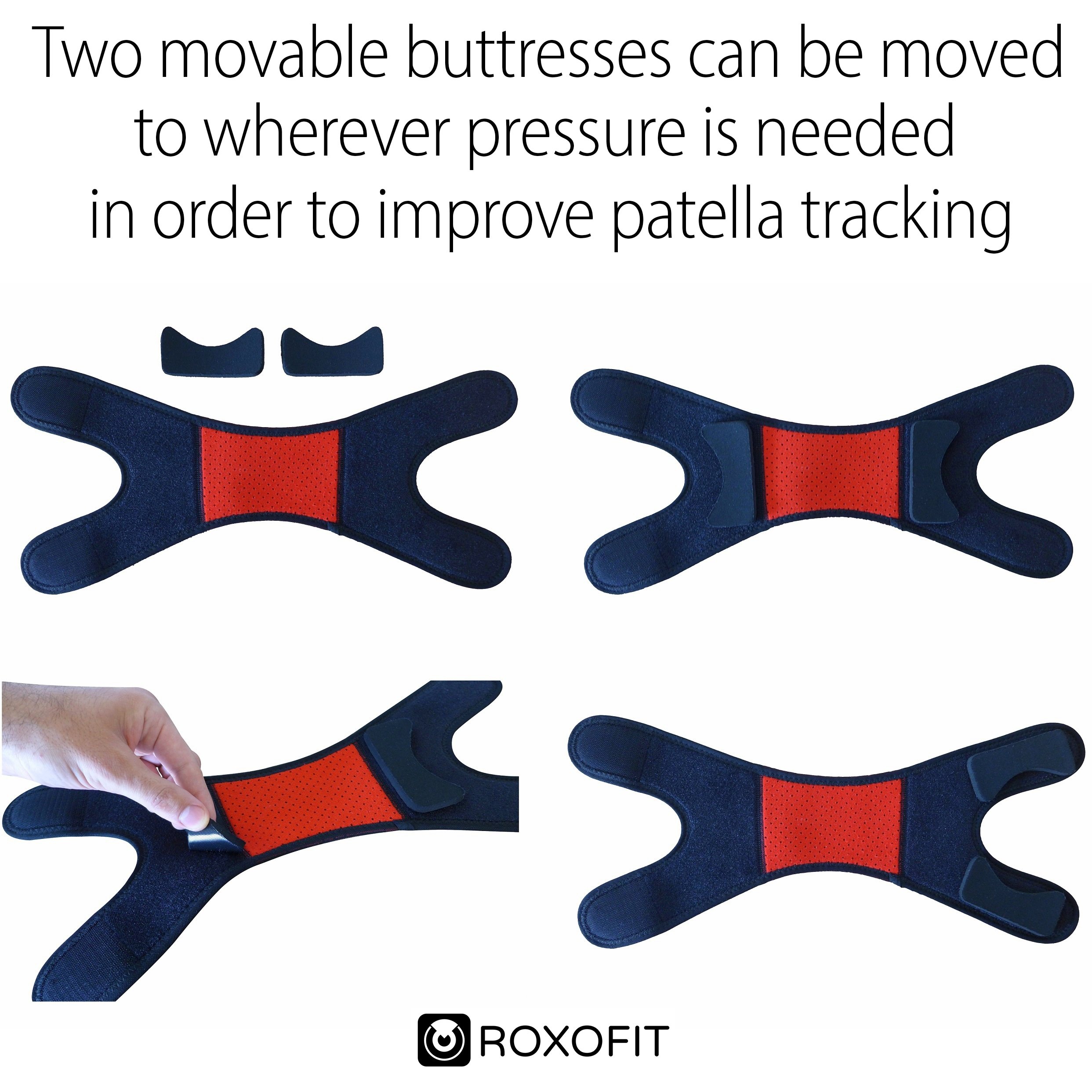 Mua ROXOFIT Dual Support Strap - Patellar Tracking Pain Relief ...