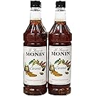Amazon.com : Monin Flavored Syrup, Pumpkin Spice, 33.8-Ounce Plastic ...
