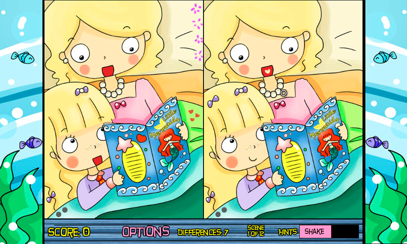 Emma Sweet Mermaid - Spot the Difference:Amazon.com:Appstore for Android
