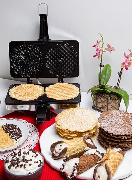 Best Pizzelle Makers In 2024 - Top 10 Rated Reviews & Buying Guide