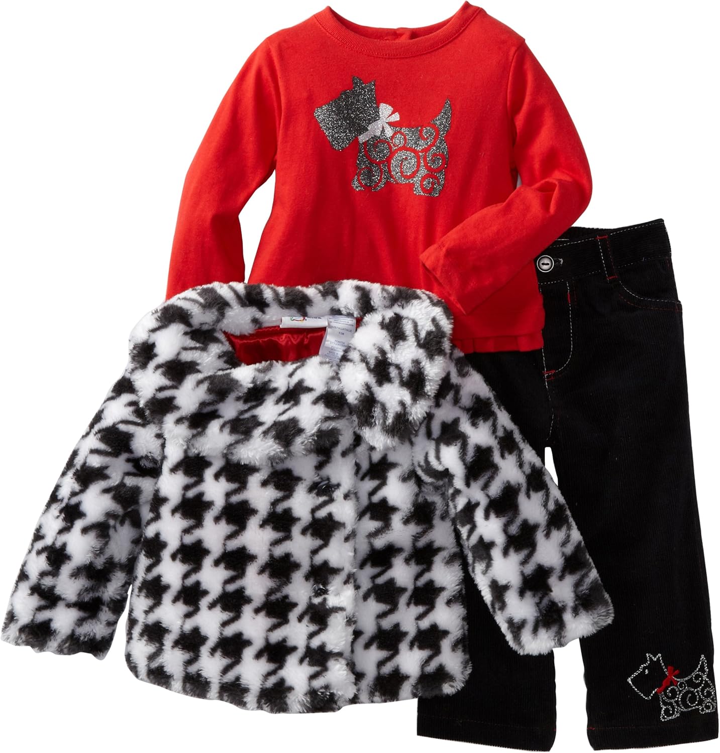 Amazon.com: Baby Togs Girls' Jacket, Black, 12 Months: Infant And ...