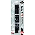 Amazon.com: Sakura Black Pigma Professional Brush Pen Bold 2pk