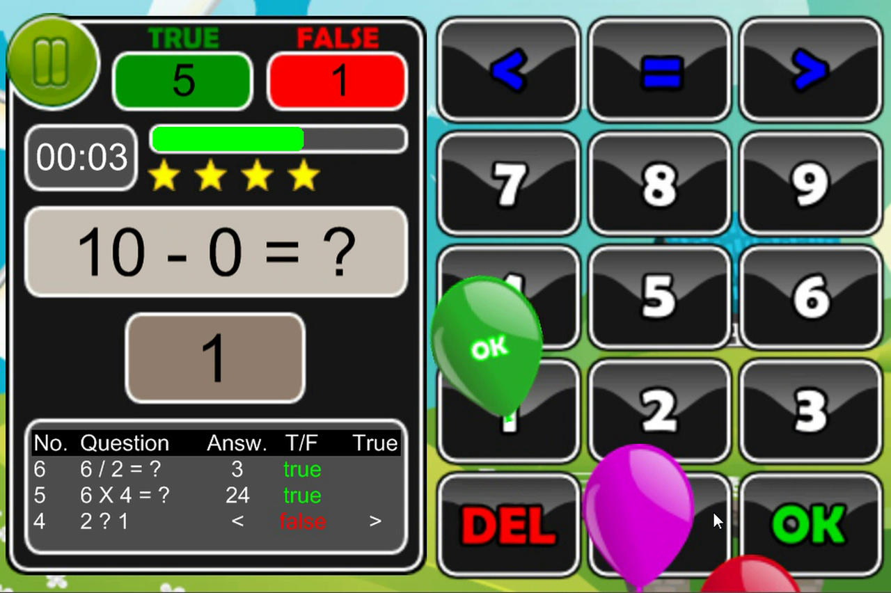 Math Game - App on Amazon Appstore
