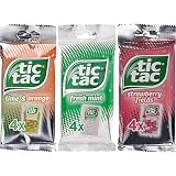 TIC TAC Box with 60 Mini Boxes (each 3.9 GRAMS), ARTIFICIALLY FLAVOURED ...