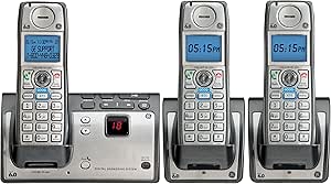 Amazon.com : GE Phones 28223EE3 DECT 6.0 3 Handset Cordless Expandable ...