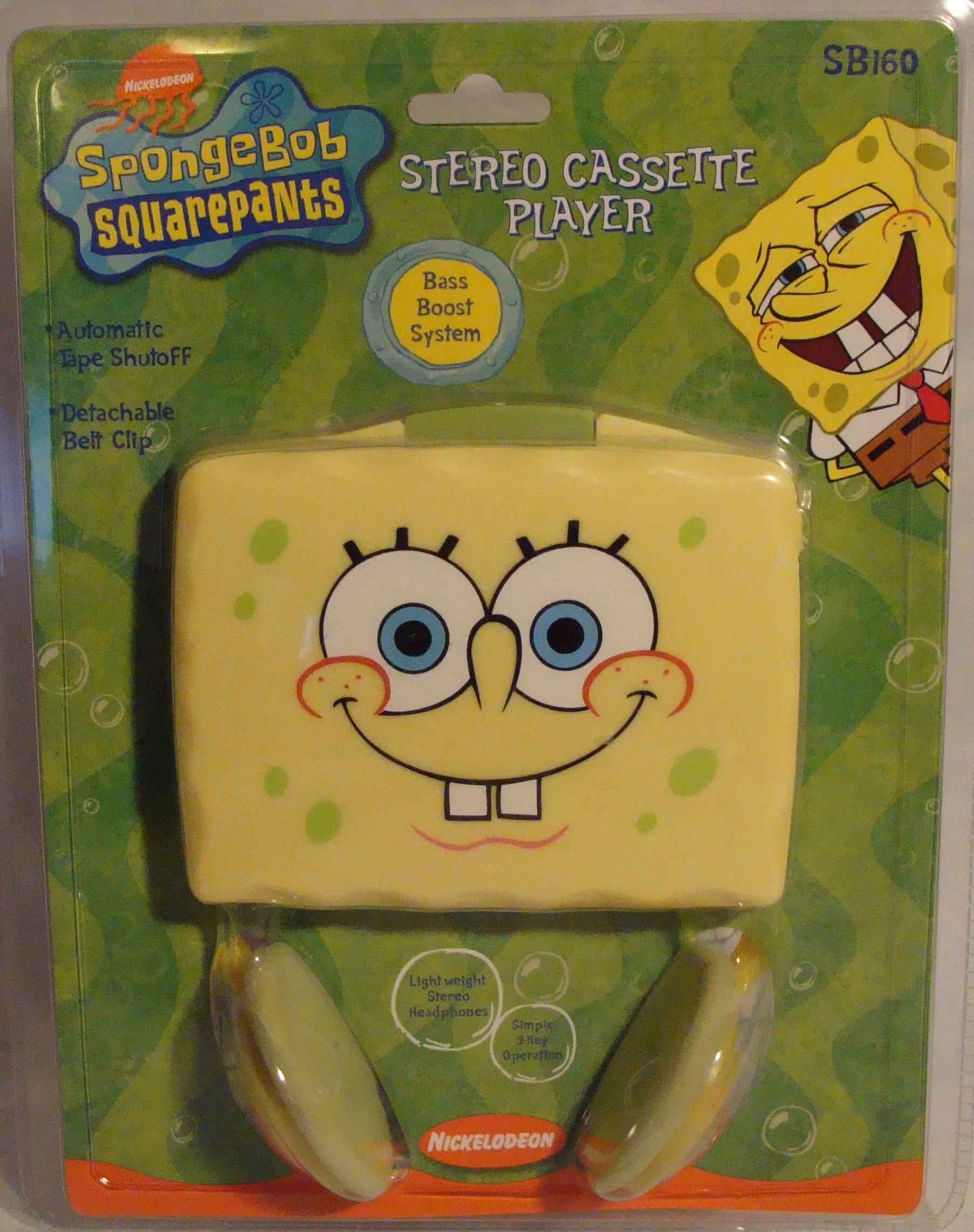 Amazoncom Spongebob Squarepants Stereo Cassette Player SpongeBob