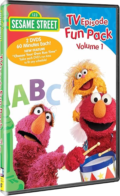 Sesame Street: TV on DVD: TV Episode Fun Pack V1: Amazon.ca: Various ...